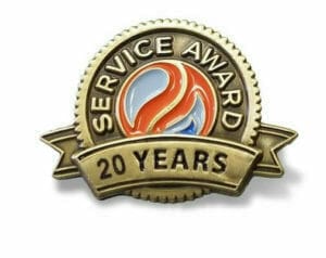 Custom Service Pins - Employee Pins - Monterey Company