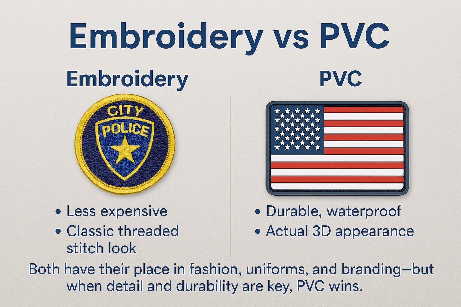 How Are PVC Patches Made? | PVC Patch Production Guide